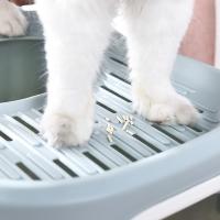 China Pet Cleaning and Training with Large Closed Cat Litter Box 52.0*42.0*39.5cm Dimension for sale