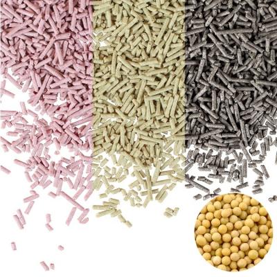 China Multi Color Flavor Tofu Cat Litter Super Odor Control Function for OEM/ODM Buyers for sale