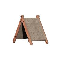 China Corrugated Cardboard Pet Toys Cat Scratch Board Toys Good Design Cat Furniture House for sale