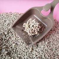 China Unscented Deodorizing Cat Litter for Beige Pet Cleaning Grooming Efficiency for sale