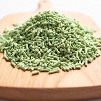China Green Tea Scented Tofu Cat Litter Made from Soybean Fiber for Your Furry Friends for sale
