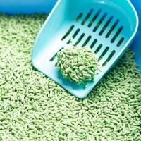 China Green Tea Scented Tofu Cat Litter Made from Soybean Fiber for Your Furry Friends for sale