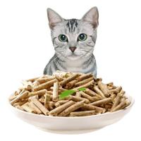 China Cats Love It 2023 Natural Wood 6mm Dust Free Pine Wood Cat Litter for Pet Cleaning for sale