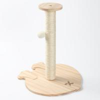 China Pet Toys Sisal Rope Scratch Posts Cat Tree Scratcher Post for Indoor Cats and Kittens for sale