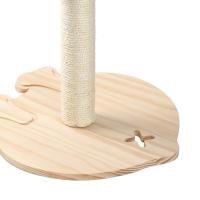 China Pet Toys Sisal Rope Scratch Posts Cat Tree Scratcher Post for Indoor Cats and Kittens for sale