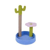 China Cat Scratching Post and Hanging Toys Mushroom Cat Tree House for Living Room Cats for sale