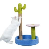 China Cat Scratching Post and Hanging Toys Mushroom Cat Tree House for Living Room Cats for sale