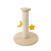 China Stylish Wooden Cat Scratch Tree for Kitten Sisal Style and Multi-level Design for sale