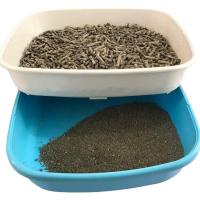 China Activated Carbon Pine Wood Cat Litter No Chemical Adhesive Gray Color for Pet Supplies for sale
