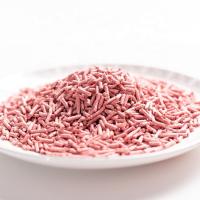 China Natural Peached Scent Round Tofu Cat Litter for Pet Cleaning Sustainable OEM/ODM for sale