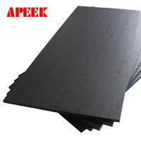 China High Temperature Resistance PEEK CFRP Sheet Filled With 30% Carbon Fiber Reinforced for sale