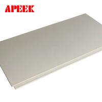 China Virgin Polyetheretherketone Peek Engineering Thermoplastics Sheet Chemical Resistance for sale