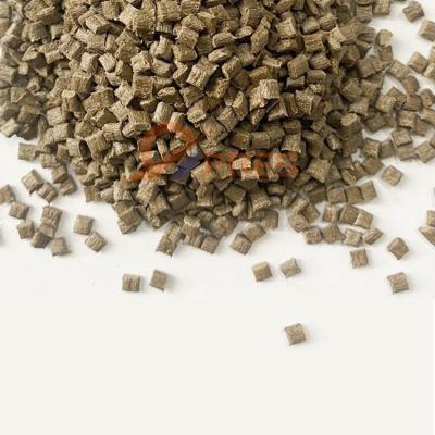 China GF40% Glass Fiber Reinforced PPS Granules Material Dark Brown In Bulk for sale