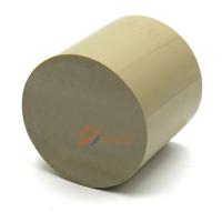 China 8mm 10mm 12mm Reinforced PEEK 30% Carbon Fiber Glass Filled Rod Custom for sale