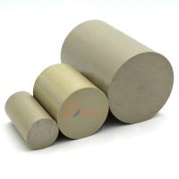 China 8mm 10mm 12mm Reinforced PEEK 30% Carbon Fiber Glass Filled Rod Custom for sale