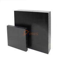 China Mechanical ESD PEEK Sheet Material Block Stock 30% Carbon Fiber Reinforced for sale
