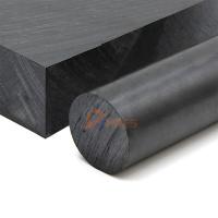 China Reinforced Carbon Fibre Filled PEEK Plastic Rod For Aerospace Automotive Industry for sale