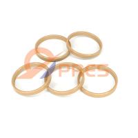 China Natural Color Good dimensional stability Peek Backup  Rings Customized for sale
