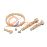 China Natural Color Good dimensional stability Peek Backup  Rings Customized for sale