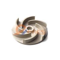 China Hydrolysis Resistant PEEK Parts Impeller CNC Machining for Automotive for sale