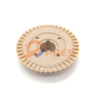 China Hydrolysis Resistant PEEK Parts Impeller CNC Machining for Automotive for sale