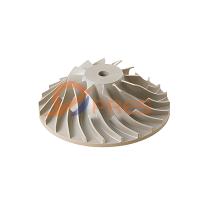 China Hydrolysis Resistant PEEK Parts Impeller CNC Machining for Automotive for sale