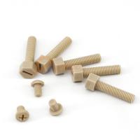 China Industrial PEEK 1000 Machined Parts Screw High Temperature Resistance for sale
