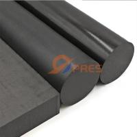 China 10% carbon fiber reinforced  black color CF10 pps sheet for sale
