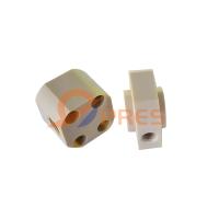 China Low friction coefficient and friction resistant natural color peek slider for sale