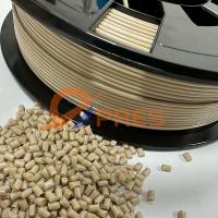 China PEEK Resin Nature Color 3D Printing Filament Density 1.31 And Printing Service for sale