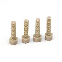 China Custom Injection Molding Services for High Temperature Resistant Peek Screws for sale