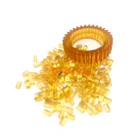China Wear Resistant ULTEM 1000 PEI Gear with Tensile Modulus 3850Mpa and Flexural Strength 165Mpa for sale