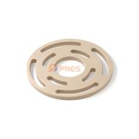 China Abrasion Chemical Resistance Engineering Plastic PEEK Parts Valve Plate OEM for sale