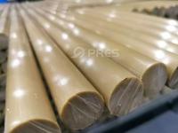 China 30% Glass Fiber Reinforced Polyetherimide PEI Rod High Temperature Resistance for sale