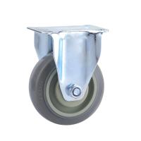 China 110kg Maximum Load 3-5inch Industry Mute Furniture Swivel with Brake Caster Wheel for sale