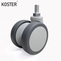 China 4 Inch TPR Swivel Caster Wheel ISO 9001 With 350kg Maximum Load for sale