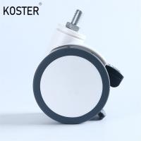 China 5 Inch Hospital Bed Brake Medical Caster Wheels Customization Gross Weight 1.500kg for sale