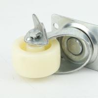 China Plate Fat Nylon Rotating Wheel Caster With Zinc Plated 1.5 Inch 2 Inch 2.5 Inch 3 Inch for sale