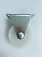 China PP White Swivel Caster Wheel for 1inch to 3inch Furniture Load 30kg Thickness 21mm for sale