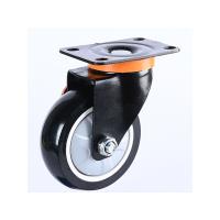 China 75mm/100mm/125mm Industrial Furniture Trolley with Brake and Single Bearing Castor for sale