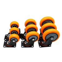 China 130kg Maximum Load Industrial Furniture Trolley with Single Bearing Caster and Brake for sale