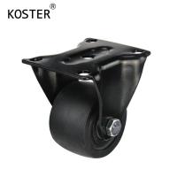 China Industry Duty Black 2.5inch 3inch 600kg Castor for Smooth Operation and Long Lifespan for sale
