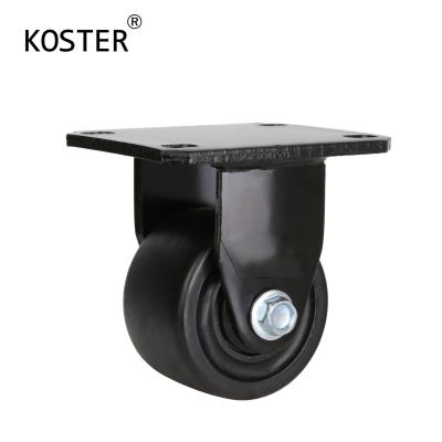 China Brake With Brake Heavy Duty Zinc Plated Low Gravity 3inch 4inch 600kg Caster Wheel for sale
