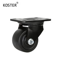 China Nylon Heavy Duty Black Low Gravity 3inch 4inch 600kg Castor for Industrial Equipment for sale
