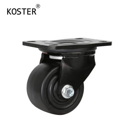 China Nylon Heavy Duty Black Low Gravity 3inch 4inch 600kg Castor for Industrial Equipment for sale