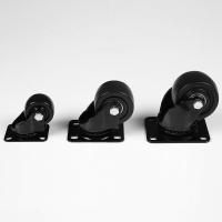China Nylon Heavy Duty Black Low Gravity 3inch 4inch 600kg Castor for Industrial Equipment for sale