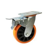 China 4-6 Inch Industry Heavy Duty Shopping Trolley Fixed KSLHD0203 with TPR/ PVC Castor for sale