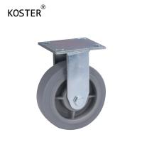 China 4-6 Inch Industry Heavy Duty Shopping Trolley Fixed KSLHD0203 with TPR/ PVC Castor for sale
