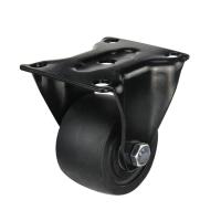 China Low Gravity 3inch 4inch 500kg Rubber and Nylon Caster Wheel for Heavy Duty Industrial for sale