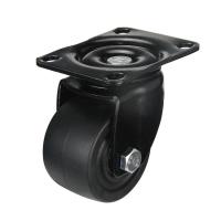 China Low Gravity 3inch 4inch 500kg Rubber and Nylon Caster Wheel for Heavy Duty Industrial for sale